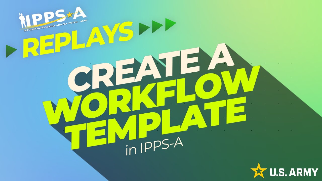 Create a Workflow Template