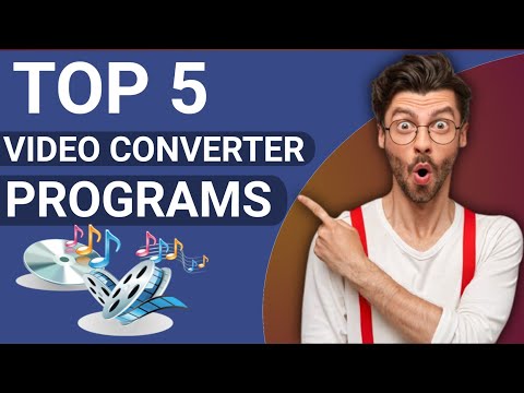 Top 5 - video Converter Programs for Windows PC (2022) | Top Free Video Converter for PC