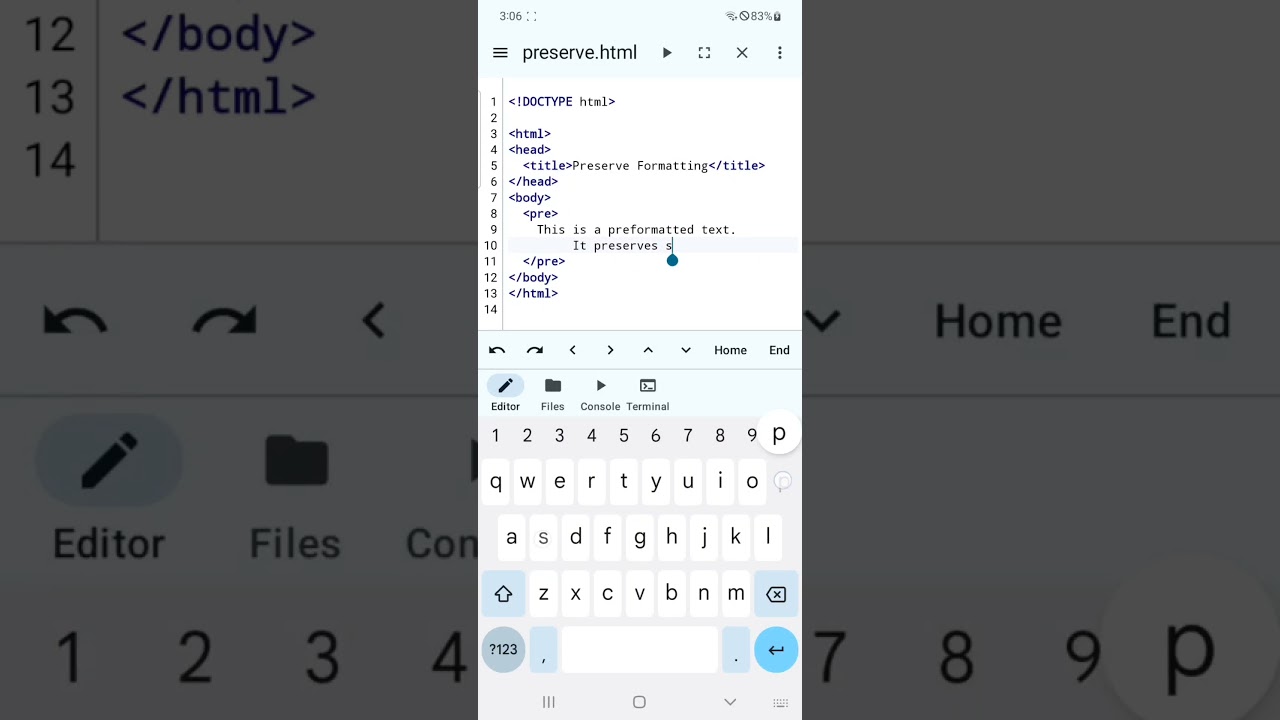 Mastering HTML: Perfecting the pre Tag | Web Development Tips #WebDesign #HTML5 #CodingTutorial