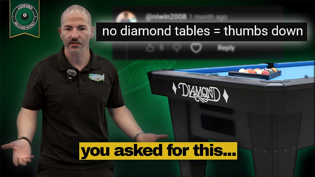 We Finally Reviewed A Diamond Pool Table...