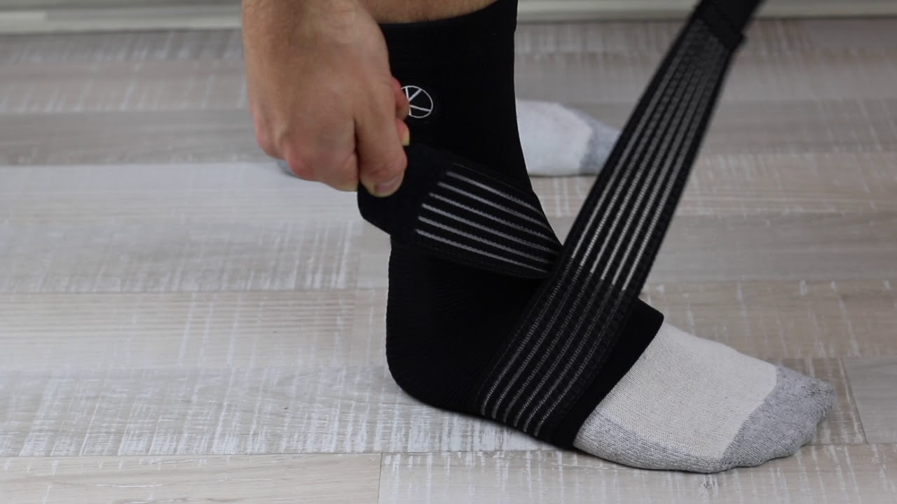 KARM Ankle Sleeve: How to attach the Compression Strap?