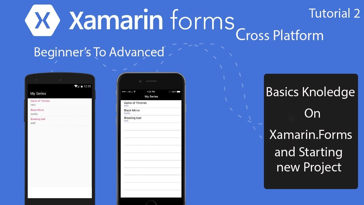 Xamarin Forms  Learning Basics and Starting Project [Tutorial 2]
