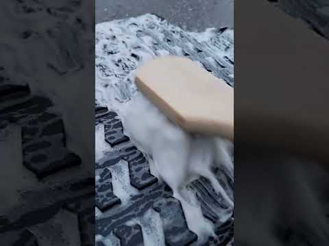 Detailing ASMR Part 15 | Satisfying Car Cleaning | Foam Brush Mat Interior Detailing Tips