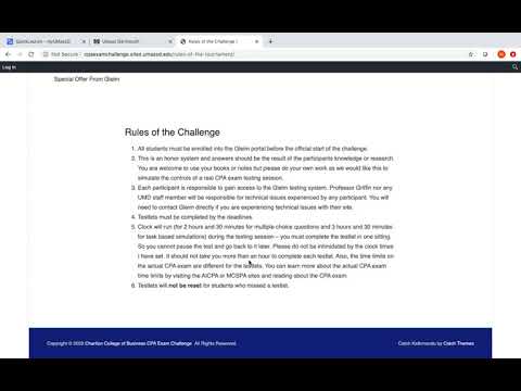 CCB CPA Exam Challenge