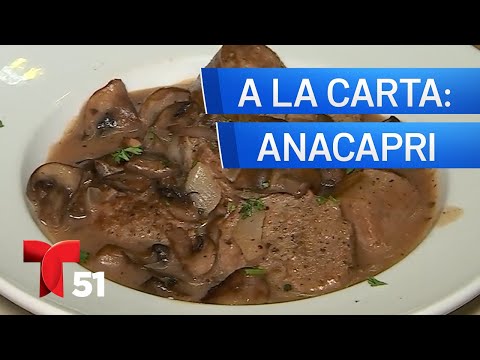 A la Carta: restaurante italiano Anacapri