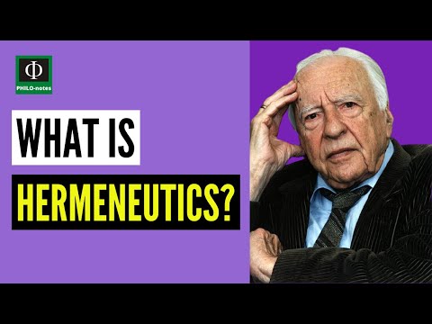 What is Hermeneutics?