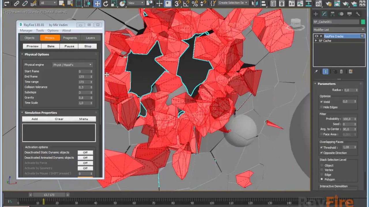 RayFire Tutorial - How to demolish window with cracks