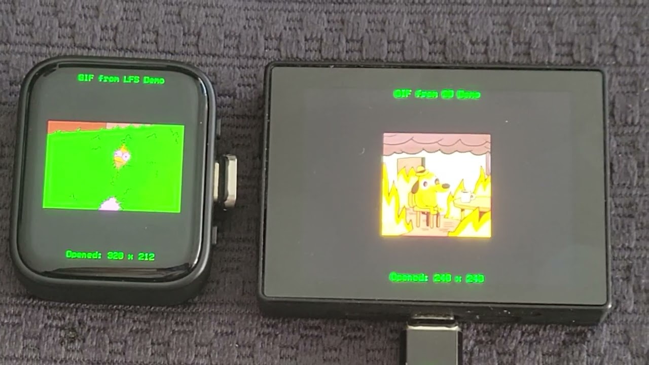 EZ GIF player for ESP32