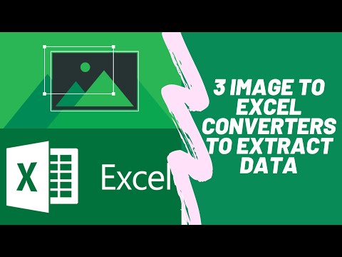 3 Image to Excel Converters to Extract Data from JPEG, PNG or others