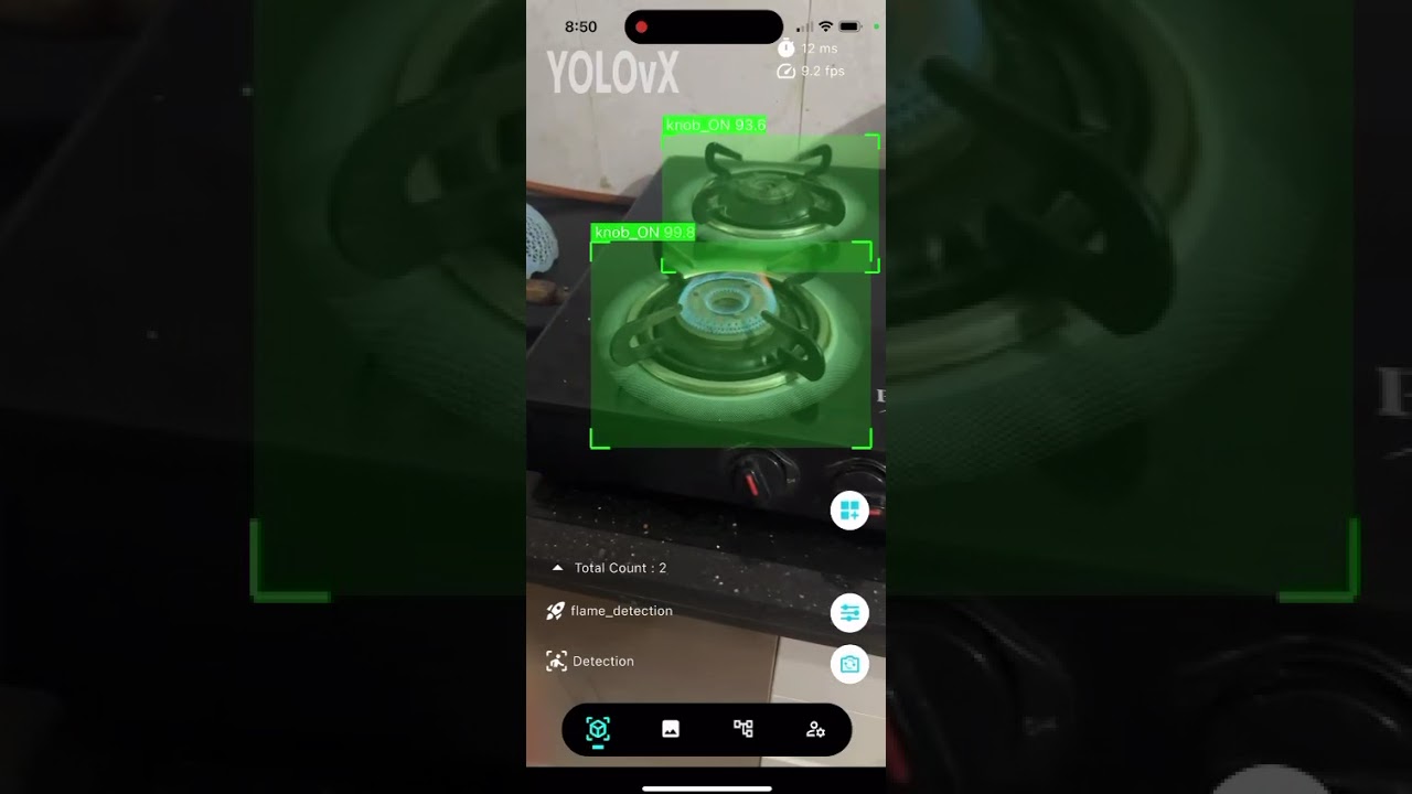 Gas Stove Flame Detection – Identify if the stove knob is ON or OFF in real-time ...