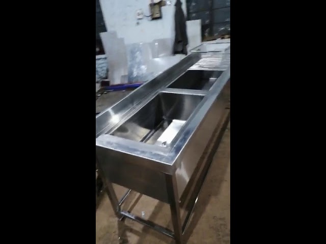 Commercial Kitchen Equipment - Stainless Steel Hand Wash Basin with ...