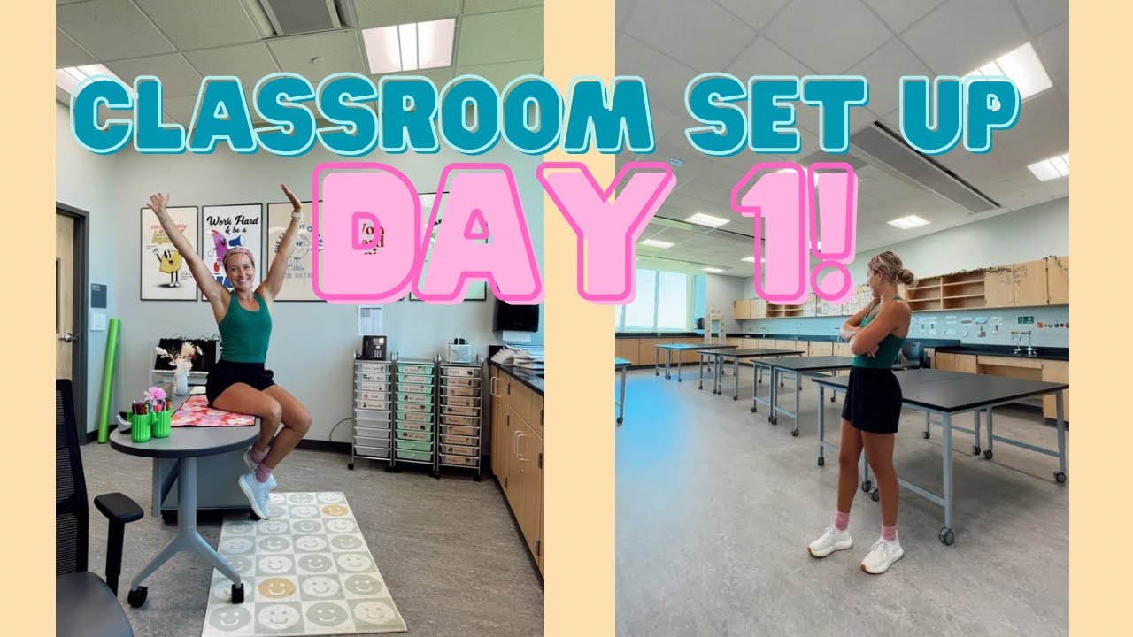 Classroom set up day 1!