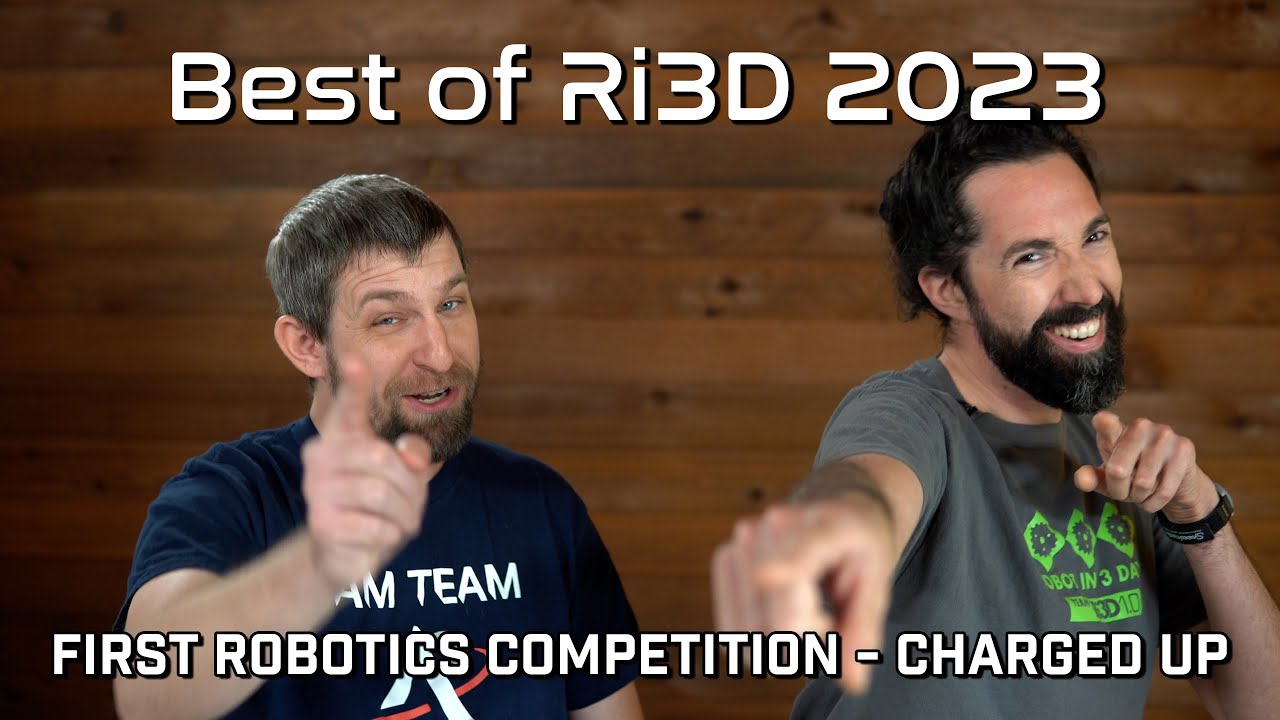 Best of Robot in 3 Days 2023 - FRC Charged Up - Team Ri3D 1.0 - Robot ...