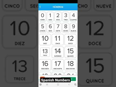Learn Spanish for beginners Spanish Numbers (Numeros)
