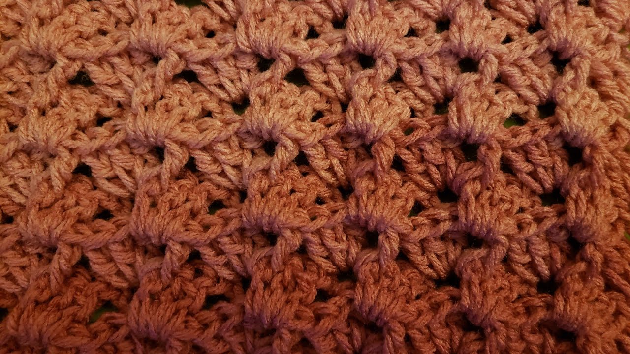 The Climbing Shells Stitch - Crochet Tutorial!