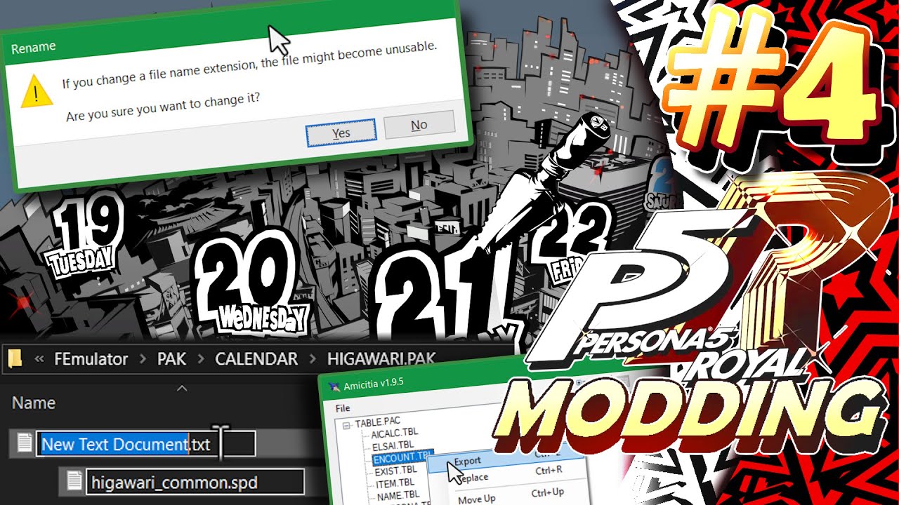 P5R Modding Guide #4 - PAK Archives