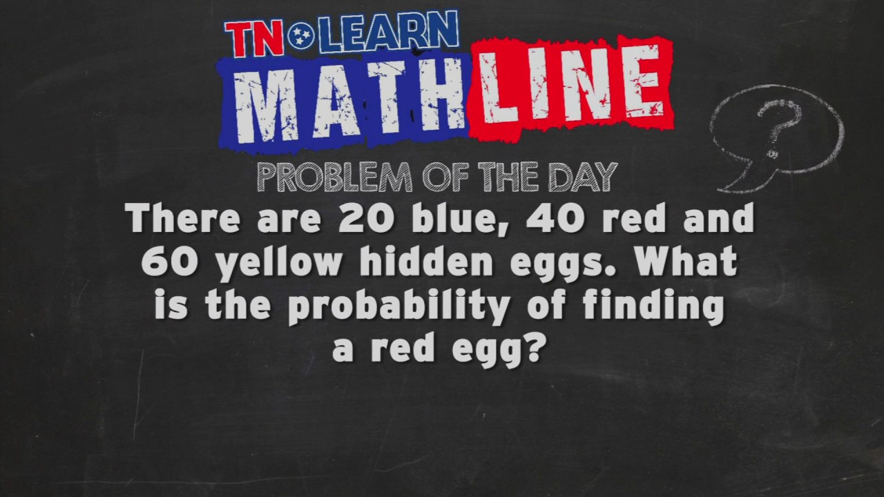 Finding Probability of Simple Events| Easter Egg Probability Models | TNLearn |Mathline