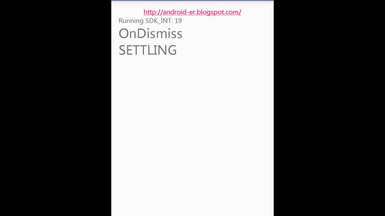 Android BottomSheetDialog example
