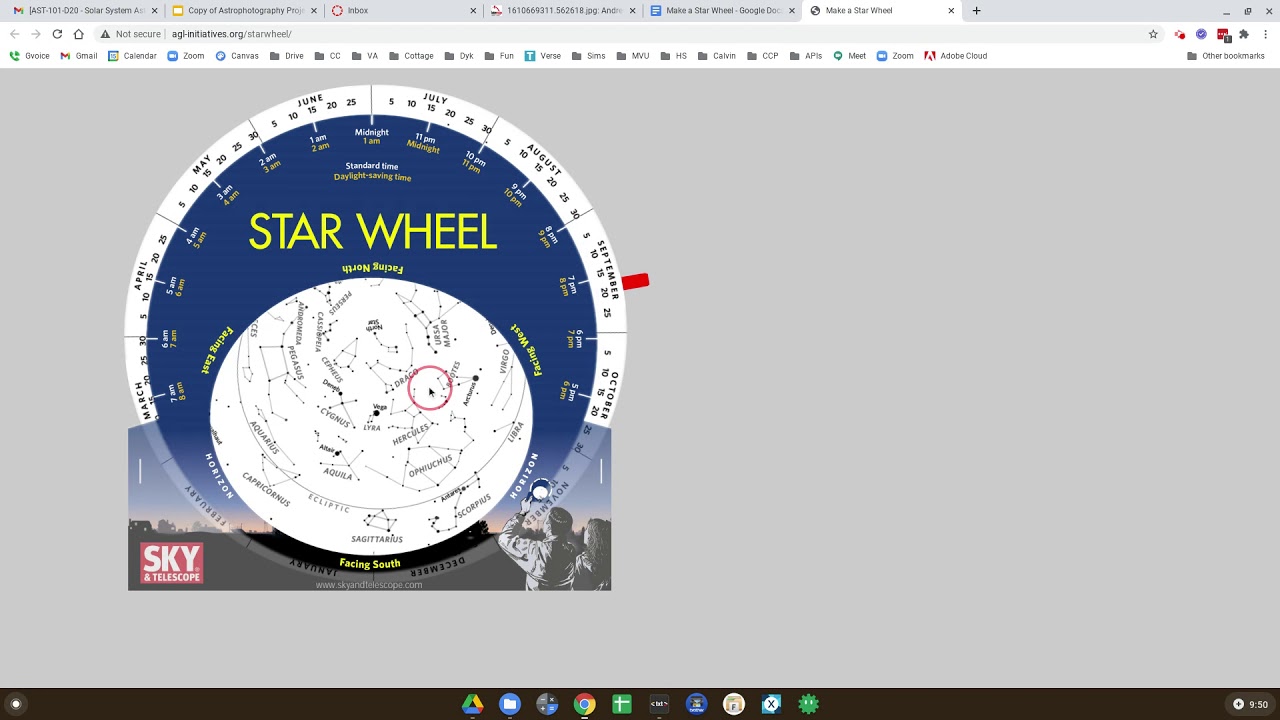 Star Wheel Check Your Understanding