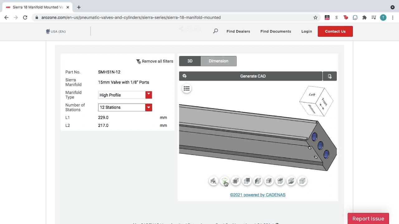 How to Configure and Download a 3D CAD Model from AROzone.com