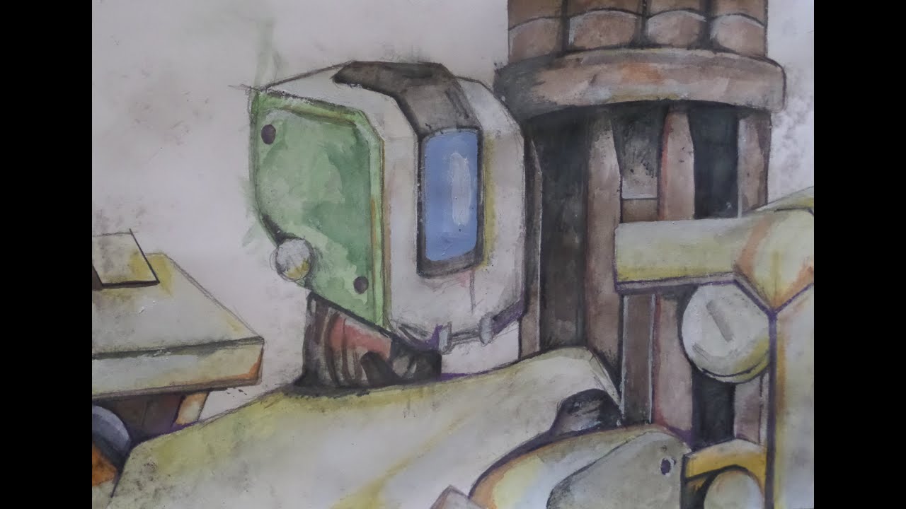 Overwatch Speed Art - Bastion