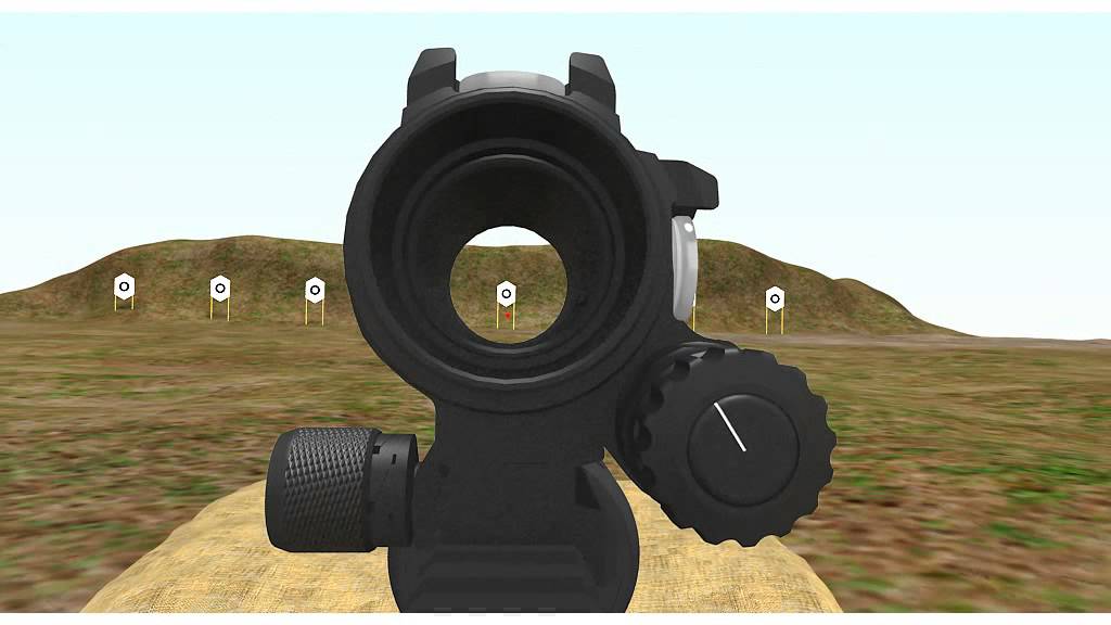 Aimpoint CompM4 Animation
