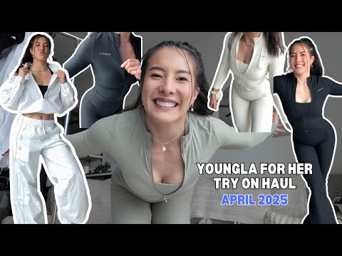 Activewear Try On Haul | Honest YoungLA for Her Review (Luna Collection) | April 2025