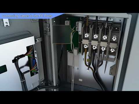 Huawei SUN2000 36KTL, 42KTL 08 Connecting Cables to the FE Ports