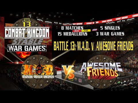 8.31 WWE2K23 LTD946 CK13 Battle 13/20 Stable War Games M.A.D. v AWESOME FRIENDS
