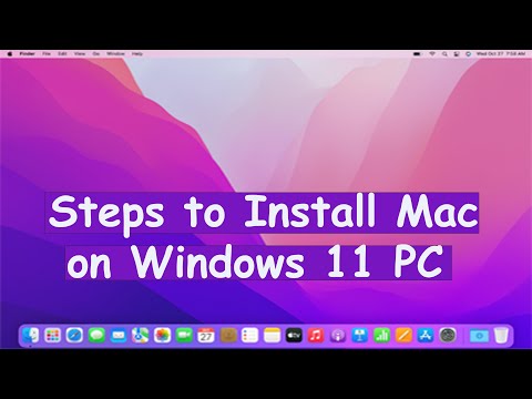 How to Install macOS on Windows 11 PC via Virtual Box