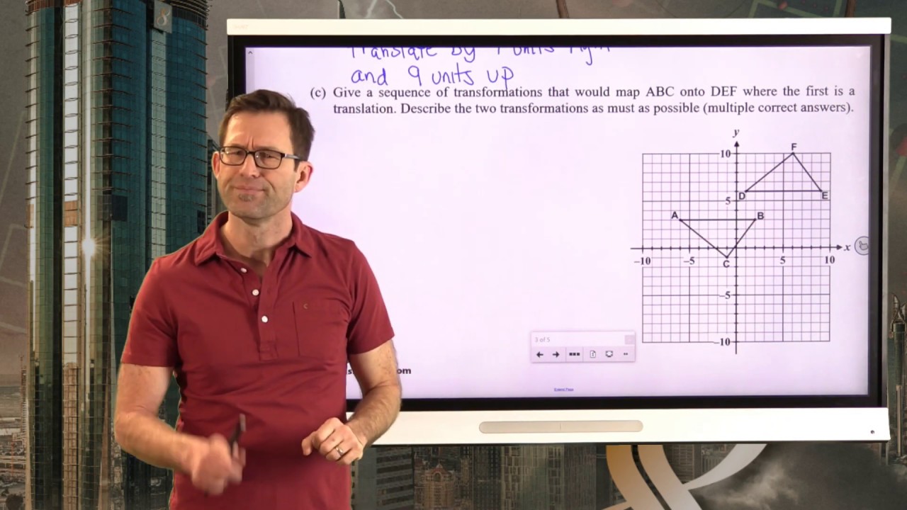 N-Gen Math 8.Unit 3.Lesson 9.Transformations and Congruent Figures