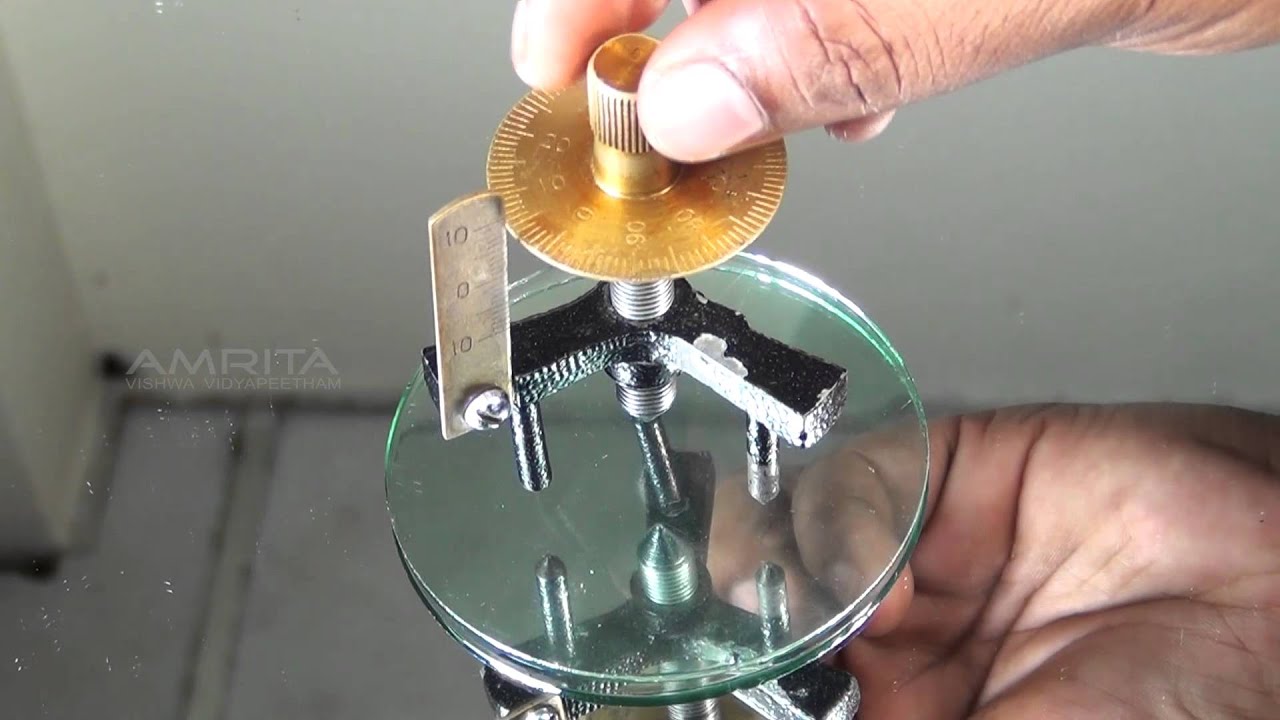 Spherometer - MeitY OLabs