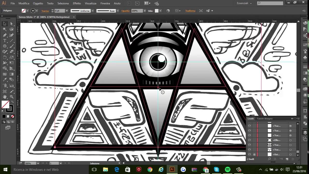 Adobe Illustrator - Illuminati Madness