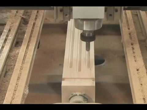 Legacy CNC Fluted Square Post Demonstration