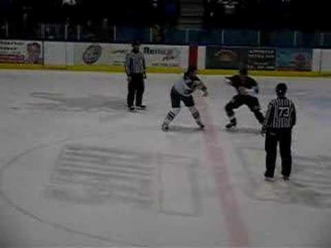 Jean-Francois St. Laurent vs. Mathieu Raby, January 18, 2008 - Saint ...