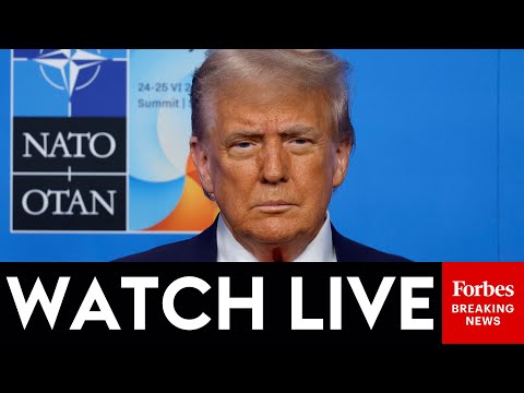 WATCH LIVE: President Trump Holds A Press Briefing Before Leaving The NATO Summit