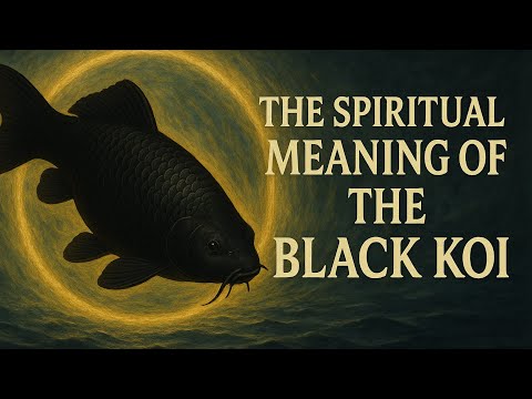Black Koi (Karasugoi) POWERFUL Spiritual Meaning