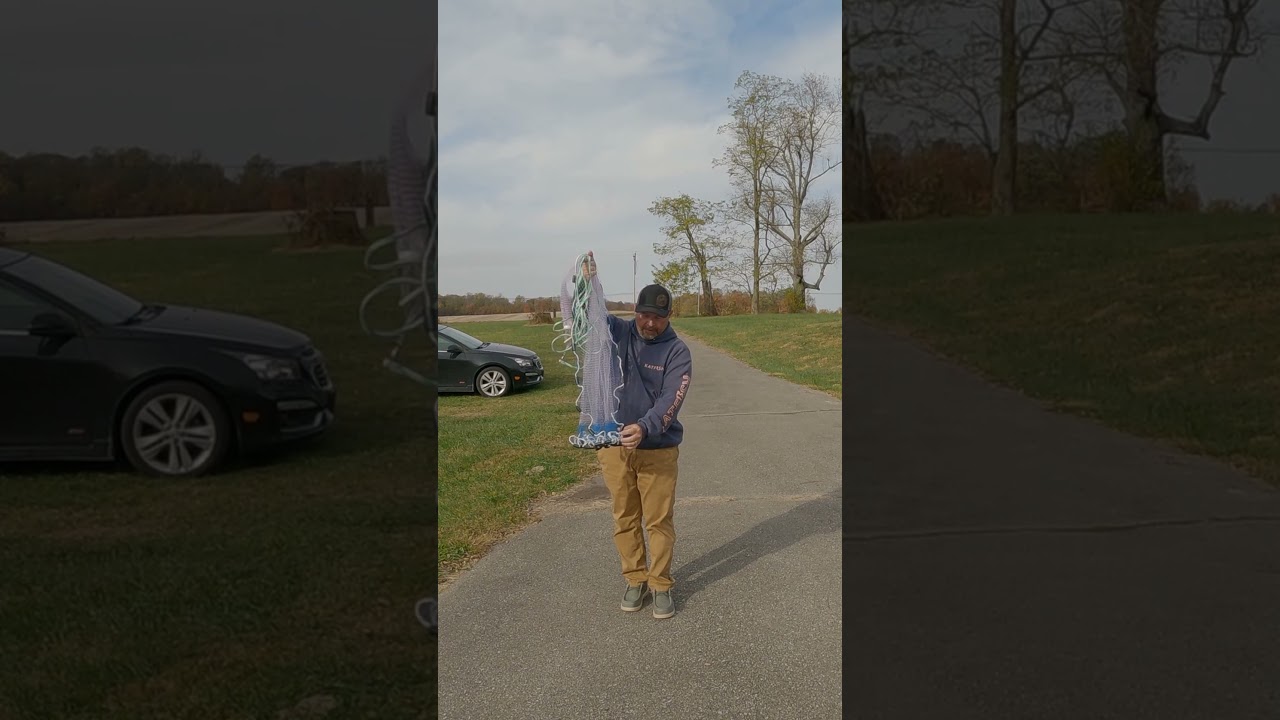 How to THROW a 4ft Cast Net EASY #fishing #castnet #howto