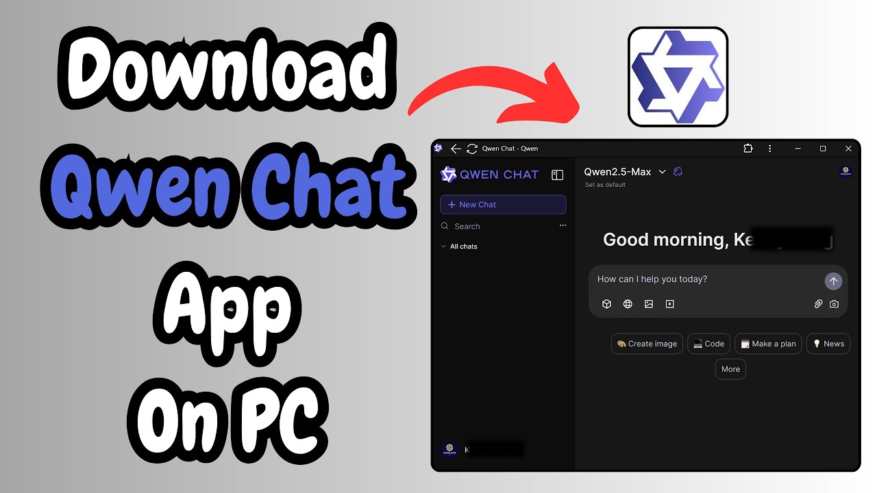 How to install Qwen Chat App PC | Qwen 2.5 ai app download | Download Qwen Chat App in PC