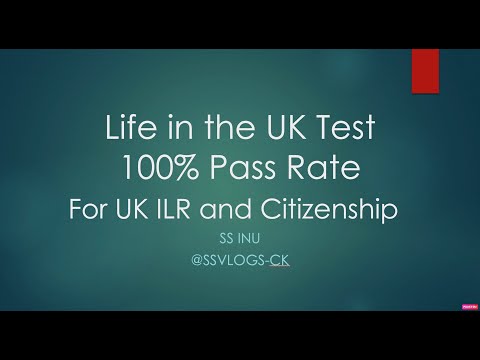 Latest Update - Life in the UK Test 2025 for UK ILR and Citizenship Question and Answer (Fast Track)