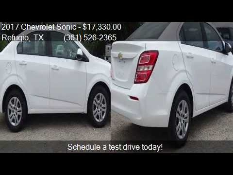 2017 Chevrolet Sonic LS Auto 4dr Sedan for sale in Refugio,