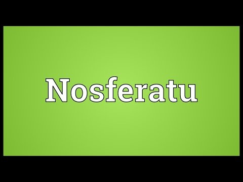 Nosferatu Meaning