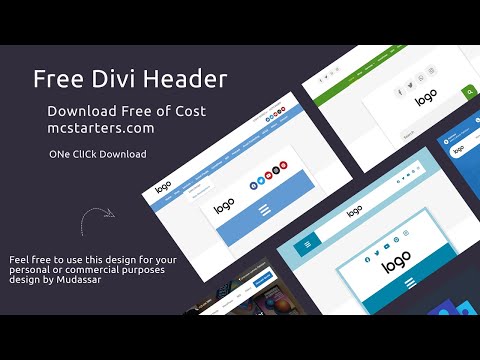 30+ Free Divi Header Layout | How do I Import a Divi header template