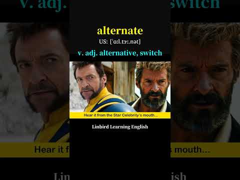Alternate: Meaning, Pronunciation, Definition & Examples #shorts