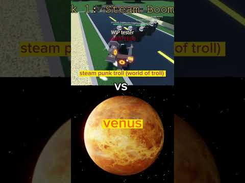 steam punk troll (world of troll) vs venus
