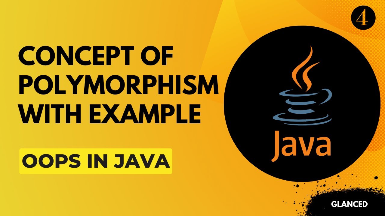 #4 Polymorphism in Java|| OOPS concept in Java || JAVA Tutorials ||