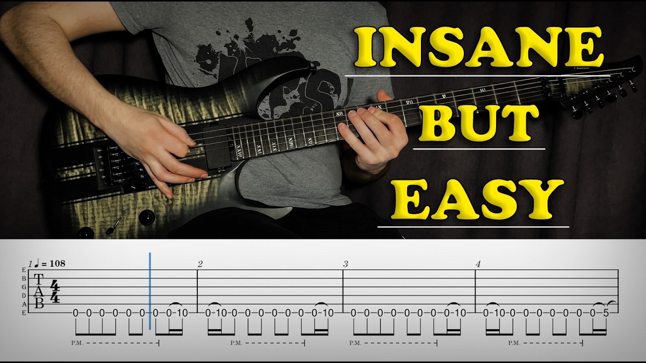 10 Guitar Riffs That Sound INSANE But Are EASY