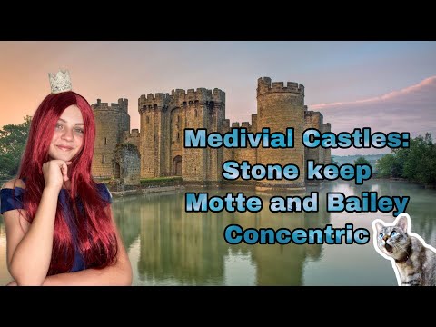 Medivial Castles 🏰 (stone keep, motte and Bailey, concentric)