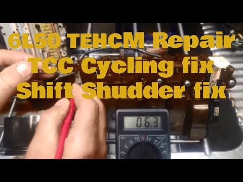 Torque Converter Clutch Cycling & 3-4 Shift Shudder 6L50 TEHCM Electro Hydraulic Control Module 6L80