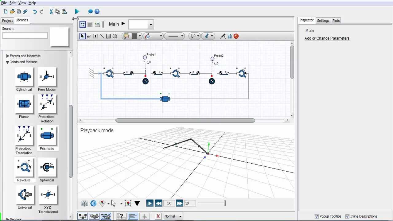 MapleSim Tutorial: Using Multibody Components
